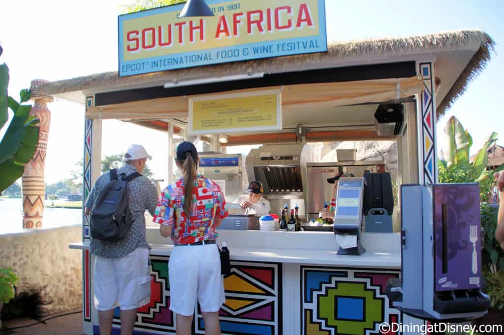 Africa booth at 2013 Epcot Food and Wine Festival